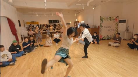 제주 탐나스윙 벚꽃파티 잼써클 벚꽃파티시상식 기념촬영 제주스윙빠 Jeju Swing Dance Youtube