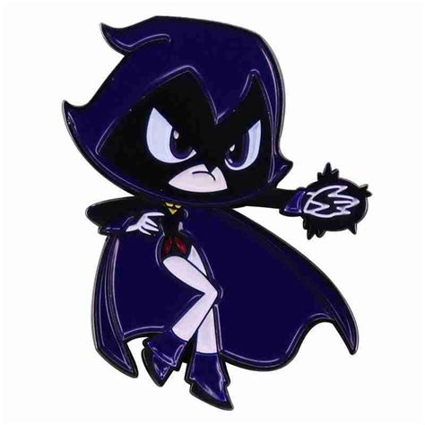 Teen Titans Go ‘raven Enamel Pin Distinct Pins