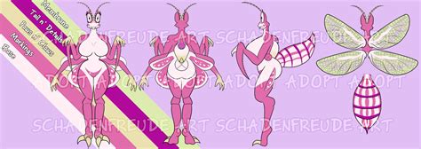 Orchid Mantis Adopt By Schadenfreudeart Hentai Foundry