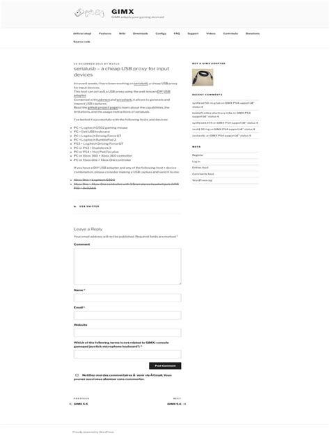serialusb a cheap usb proxy for input devices gimx pdf xbox