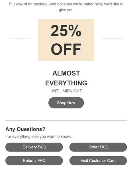 out of stock email examples and best practices the art of turning an