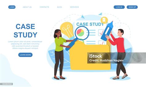 남성과 여성 캐릭터가 함께 케이스를 공부하고 있습니다 아이콘에 대한 스톡 벡터 아트 및 기타 이미지 아이콘 학습 개념 Istock