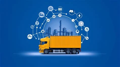 Smart Logistics And Transportation Solutions Efficient Delivery Global Reach Supply Chain