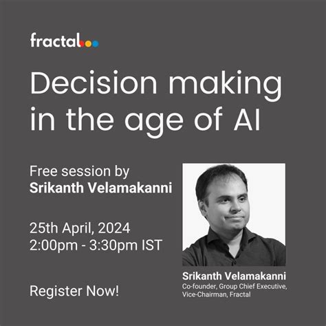 Decisionmaking Ai Session Fractal Fractal Analytics Academy