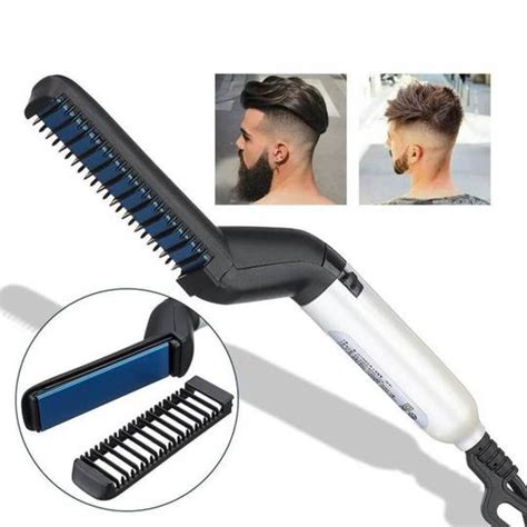 2 In 1 Original Heated Beard Straightening Comb Usa Designed Brush