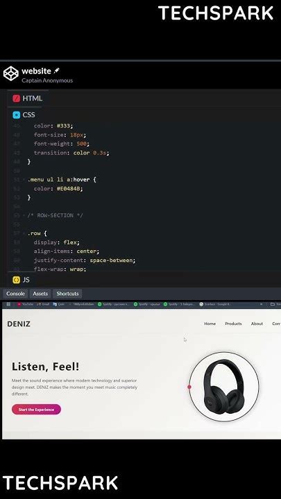 Website Using Html Css Beginner Friendly Shorts Html Css Coding