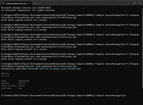 Is The Package Manager Not Working Yak Mcneel Forum