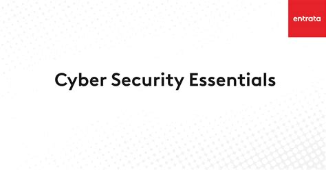 Cyber Security Essentials