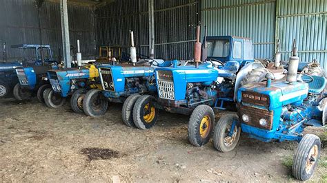 Largest Private Ford Tractor Collection Up For Grabs Farmers Weekly