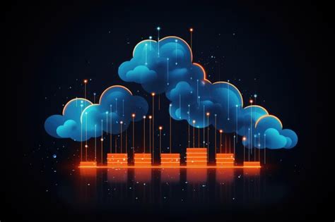 Premium Ai Image Cloud Data Storage Database Firewall Internet