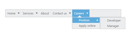 Separators In Typescript Menu Control Syncfusion