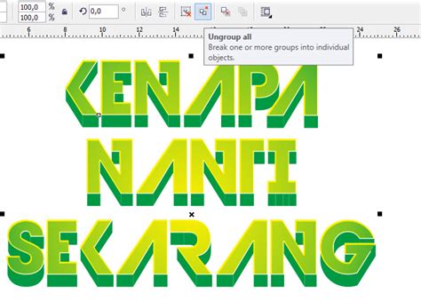 Tutorial Membuat Teks 3D Di Coreldraw Terraligno