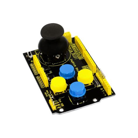 Keyestudio Joystickシールドモジュールロボット工学制御ゲームロッカーボタンコントローラーunor 用拡張ボード Buy ジョイスティックarduinoの ジョイスティック