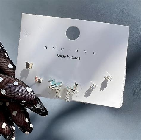 گالری ماه آماتیس پک گوشواره پروانه🦋