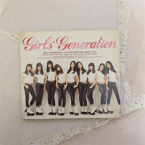 Snsd Girls Generations Gee Album Hobbies And Toys Memorabilia