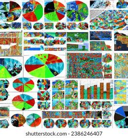 Various Charts Bar Graphs Pie Charts AI Generated Image Shutterstock