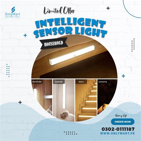 Intelligent Sensor Light Only Mart Order Now