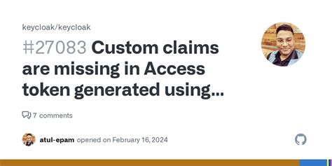 Custom Claims Are Missing In Access Token Generated Using Refresh Token · Issue 27083
