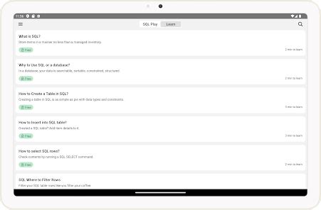 SQL Play Learn SQL Apps On Google Play