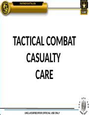 Tc3 Slidespptx Panther Battalion Tactical Combat Casualty Care