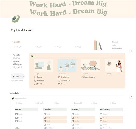 25 Aesthetic Notion Templates