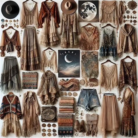 Bohemian Style Meets Sophisticated Elegance Clothing Inspiration For