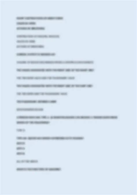 ECPI BIO A P FINAL EXAM REVIEW CHAPTERS DETAILED VERIFIED CORRECT Exams