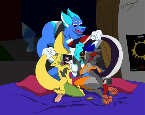Rule 34 Absurd Res Alex Protogen Anthro Group Henry Ggpioor Henrytheprotogay Hi Res Machine