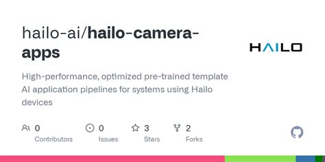 Github Hailo Aihailo Camera Apps High Performance Optimized Pre