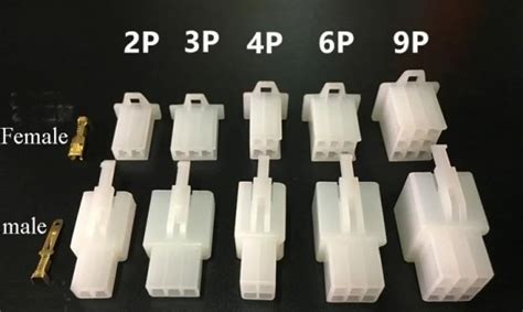 male female connector at ₹ 6 piece 2 pin male connector in ahmedabad