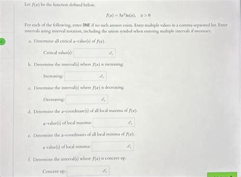 Solved Let F X Be The Function Defined Below Chegg