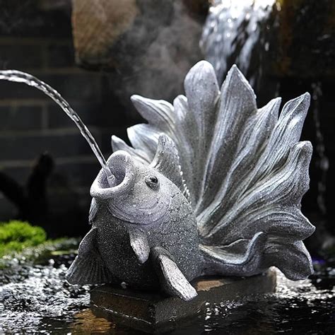 Double Spout Water Feature Creative Animal And Fountain Double Water