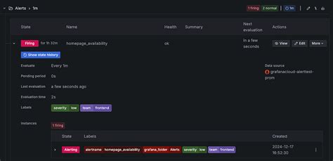 View Alert State Grafana Documentation