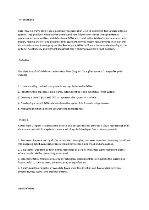 Dfd Dfds Introduction Data Flow Diagrams Dfds Are A Graphical