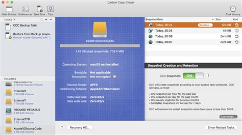volume recovery using an apfs snapshot the eclectic light company