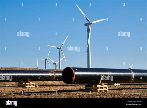Construction Site Of The European Natural Gas Pipeline Eugal Near Wrangelsburg Germany On 16