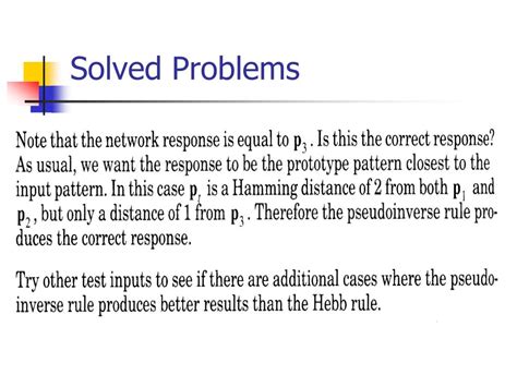 ppt part 5 supervised hebbian learning powerpoint presentation free