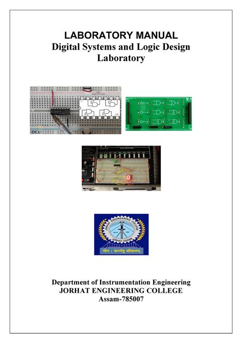 Digital Signal Logic Design Lab LABORATORY MANUAL Digital Systems And Logic Design Laboratory