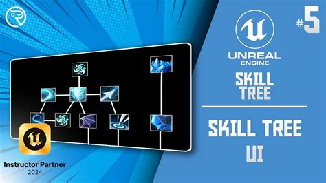 Unreal Engine 5 Tutorial - Skill Tree Part 5: Skill Tree UI - YouTube