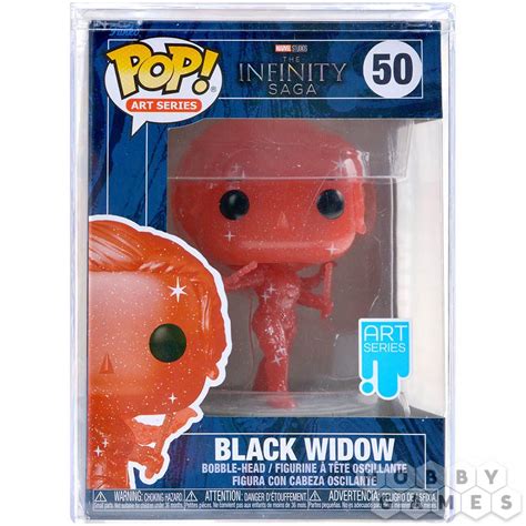Фигурка Funko Pop Art Series Marvel The Infinity Saga Black Widow 50