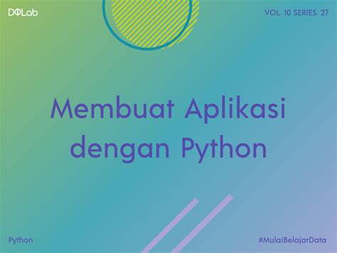 Membuat Aplikasi Dengan Python Untuk Mulai Membangun Portofo
