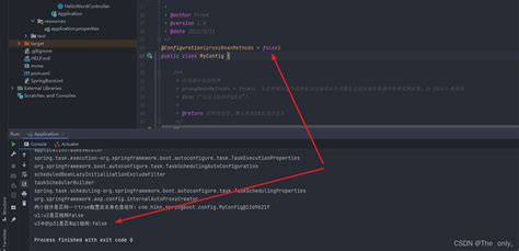 Configuration注解的proxybeanmethods属性学习method Annotated With Bean Is Called Directly In Csdn博客