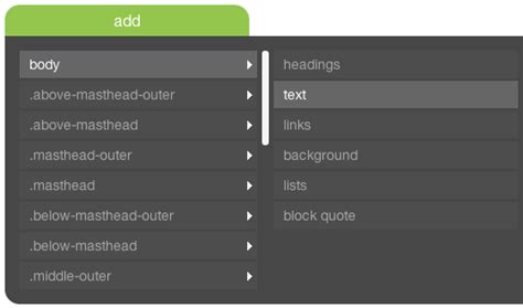 Style Groups And Style Options Help