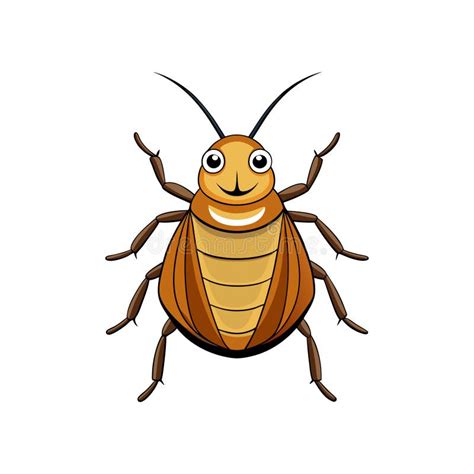Charming Billbug Illustration Highlighting Colors And Features Stock