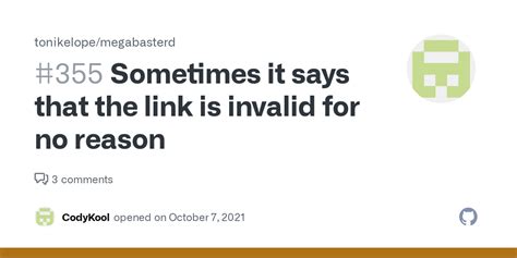 Sometimes It Says That The Link Is Invalid For No Reason Issue Tonikelope Megabasterd