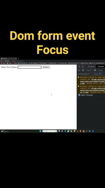 Dom Form Event Focus Blur Coding Programming Javascript Javascriptdeveloper Css