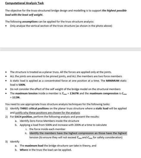 Side View Computational Analysis Task The Objective