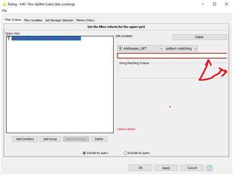 Row Filters Lab And Pattern Box Knime Analytics Platform