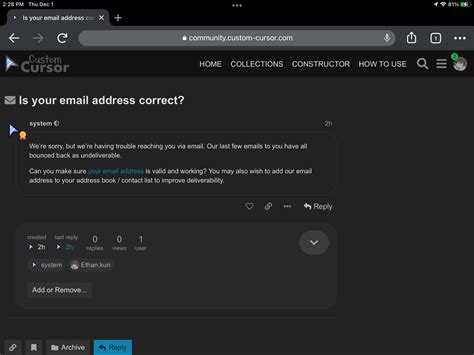 Whats This General Discussion Custom Cursor Community