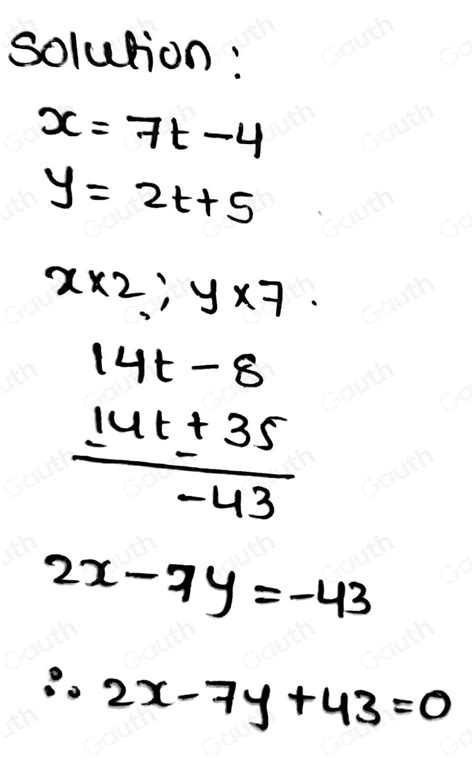 Solved Write The Corresponding Rectangular Equation For The Curve